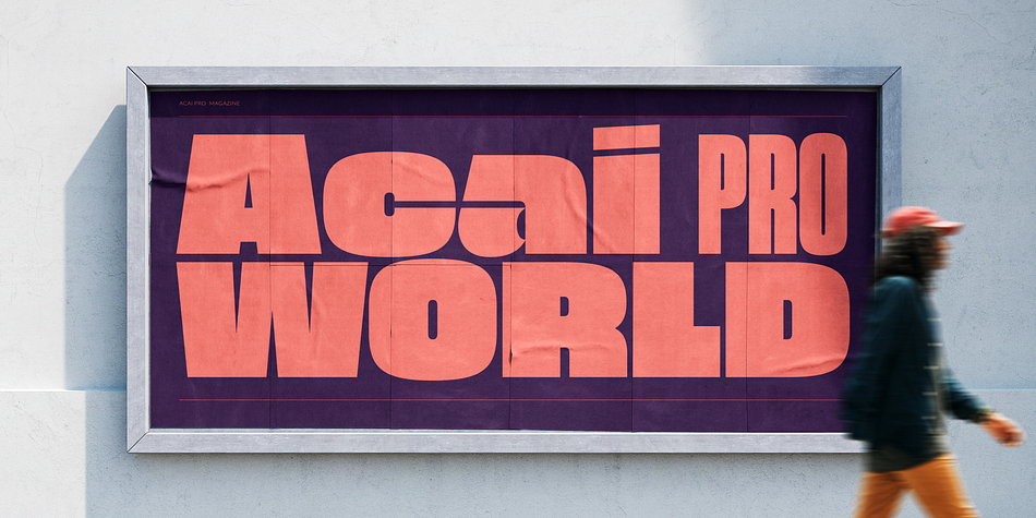 Acai PRO Font