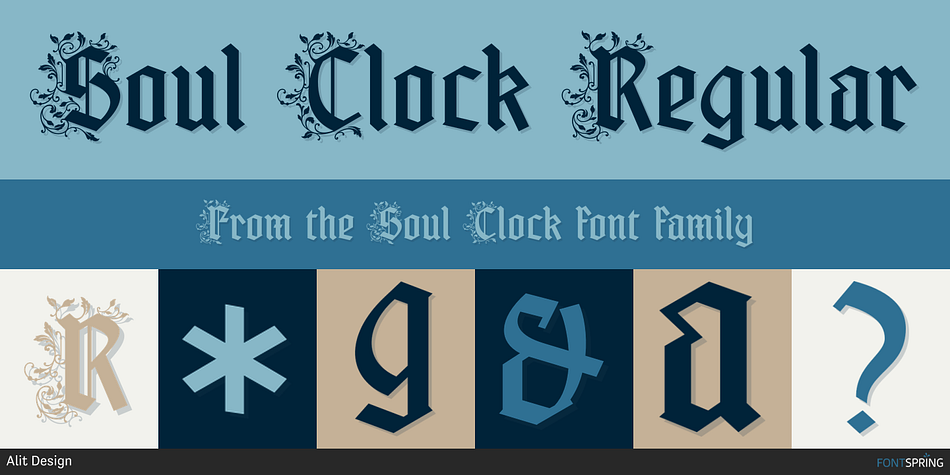 Soul Clock Regular Font