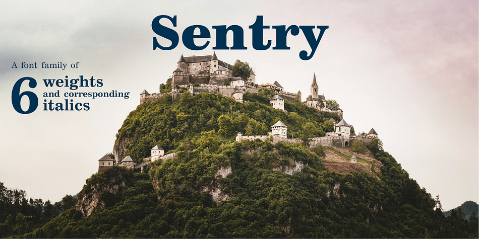 Sentry Font