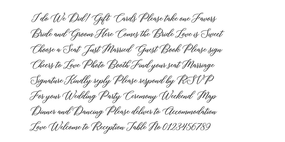 Brunella Script Font