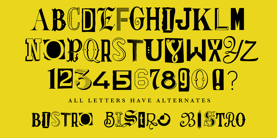 Collage Font