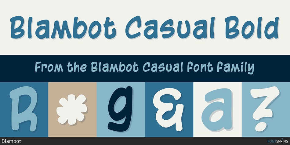 Blambot Casual Font