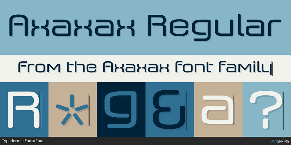Axaxax Regular Font