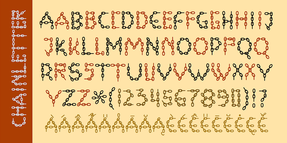 ChainLetter Font