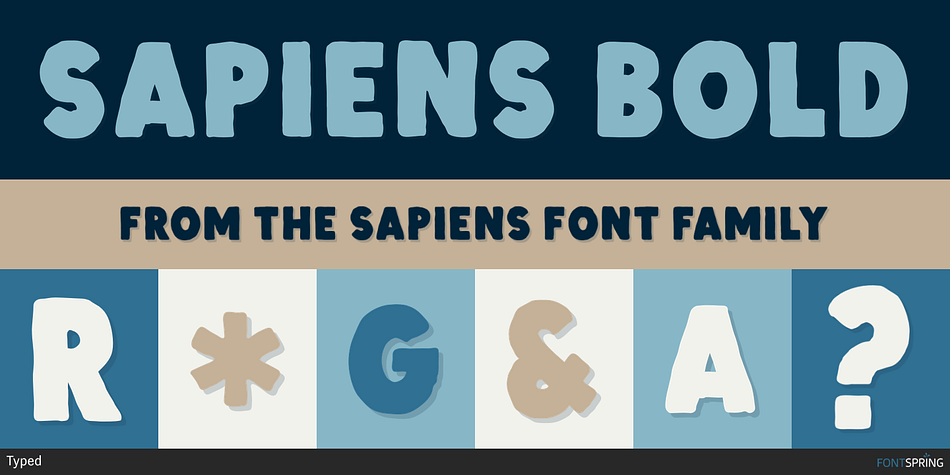 Sapiens Bold Font
