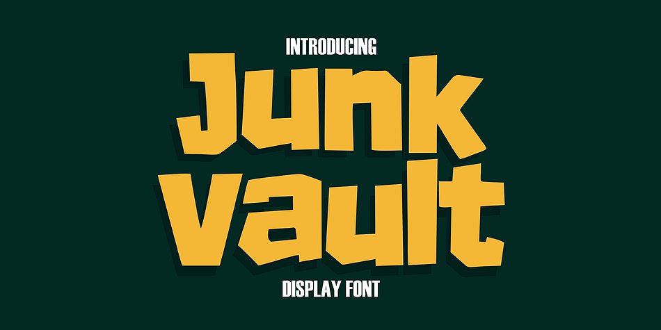 Junk Vault Font