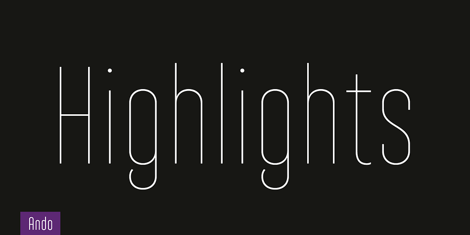 Ando Font