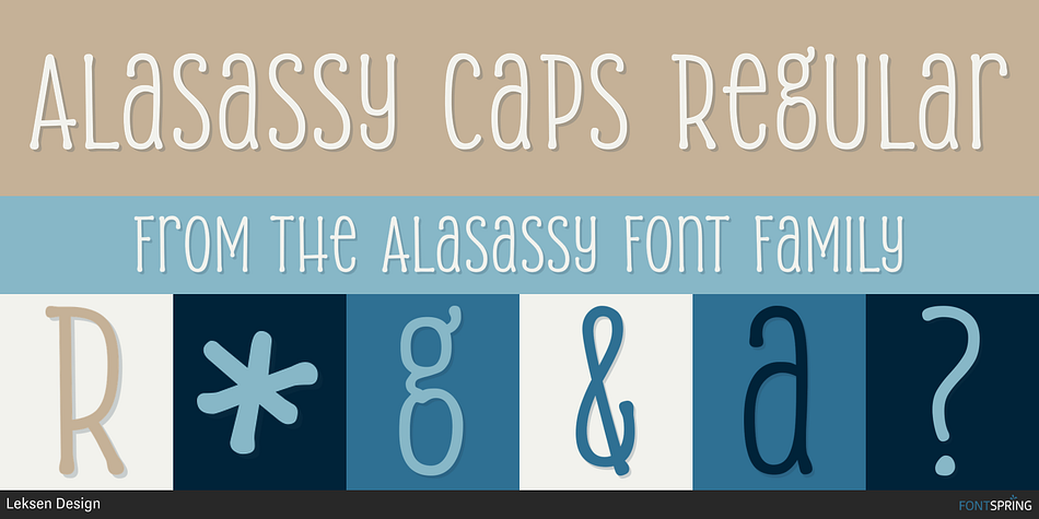 Alasassy Caps Regular Font