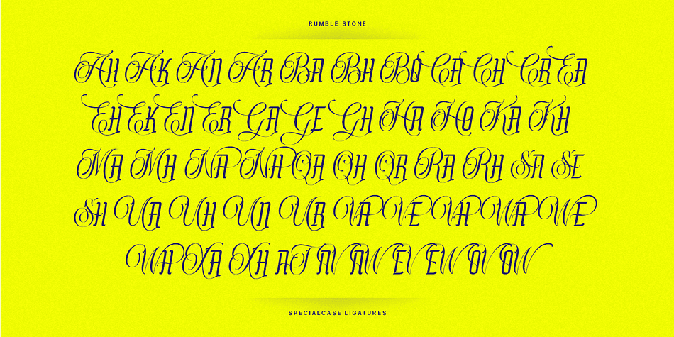 Rumble Stone Font