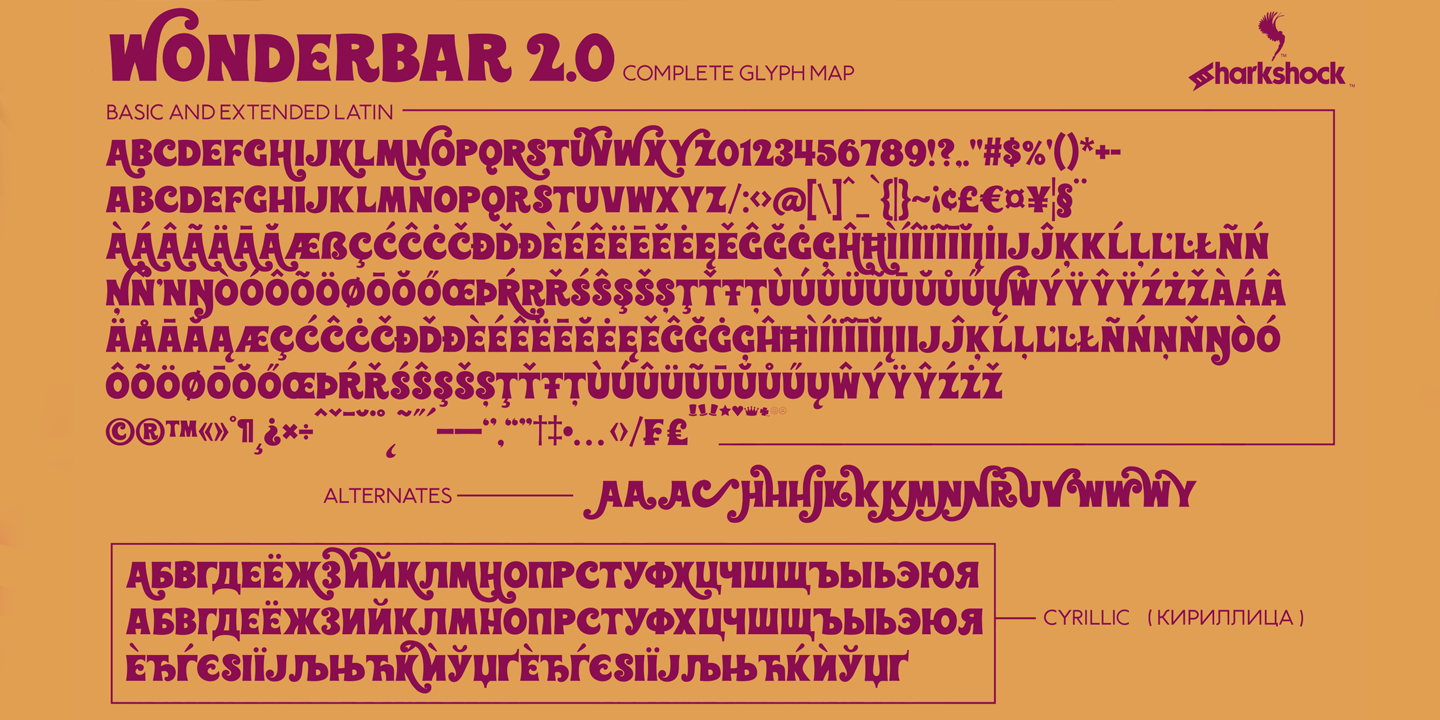 Wonderbar 2.0 Font