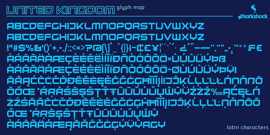 United Kingdom Font