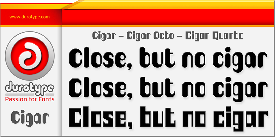 Cigar Font