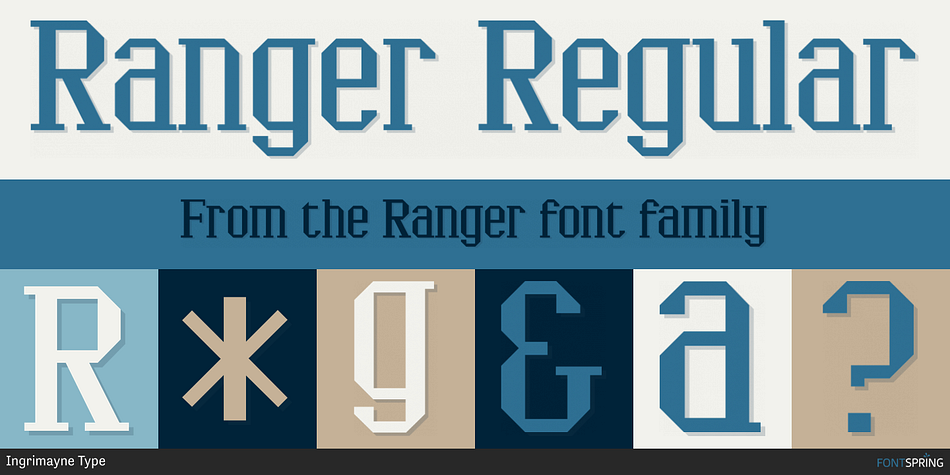Ranger Regular Font
