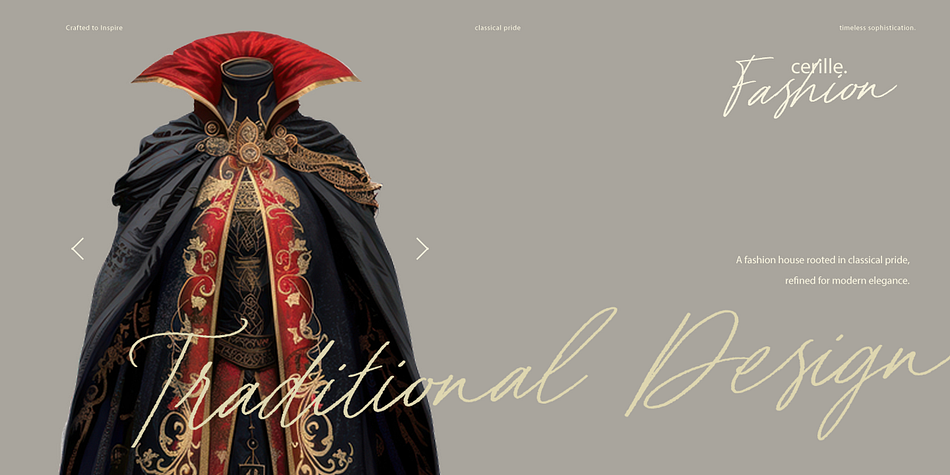 Classical Pride Font