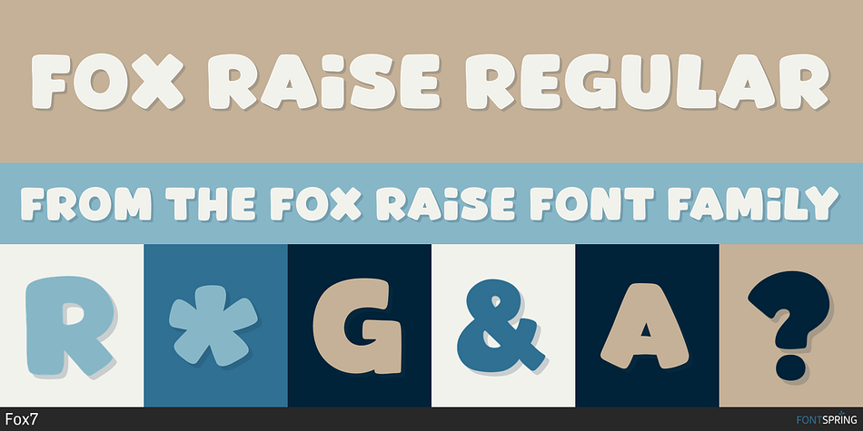 Fox Raise Regular Font