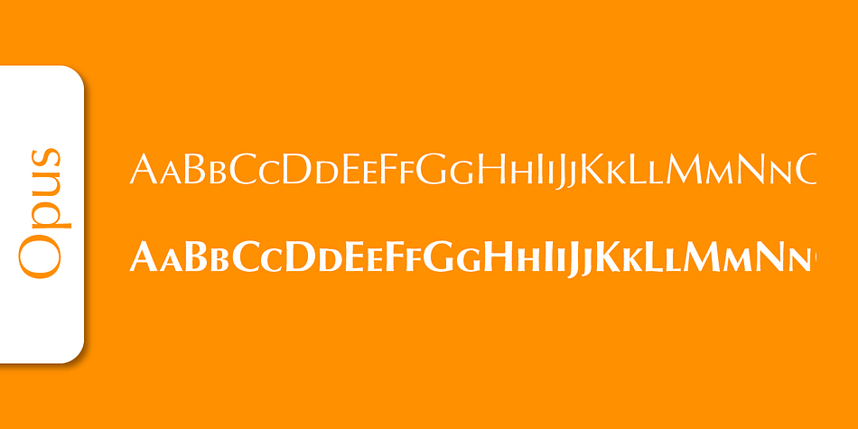 Opus Pro Font | Fontspring