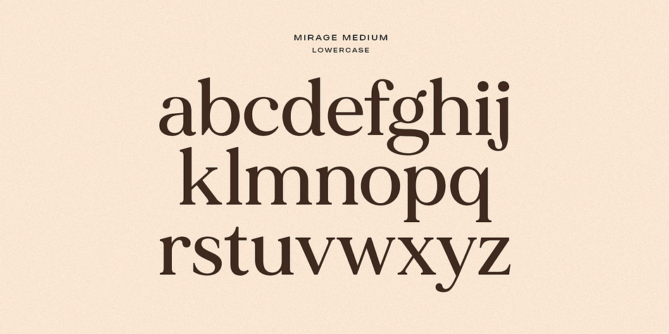 MADE Mirage Font
