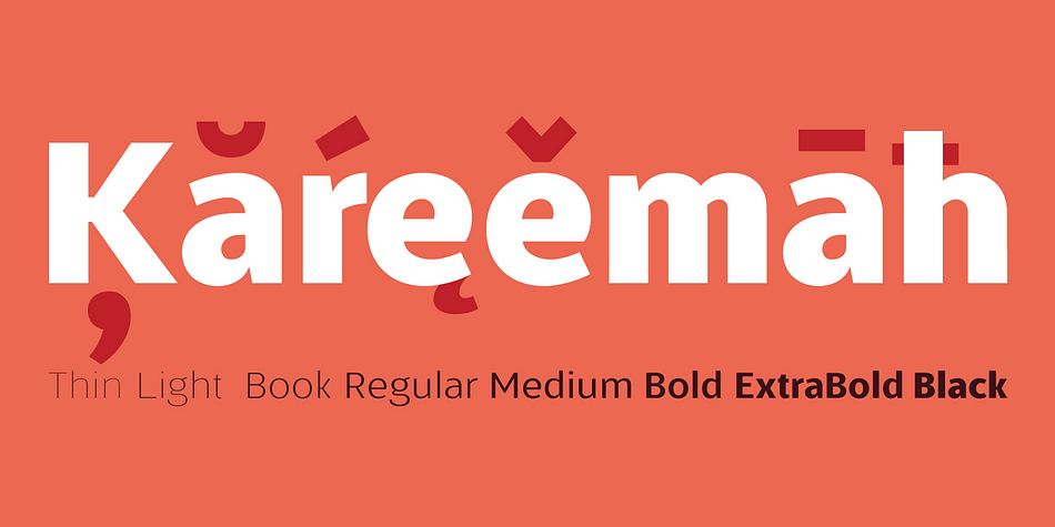 Kareemah Font