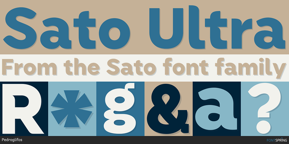 Sato Ultra Font