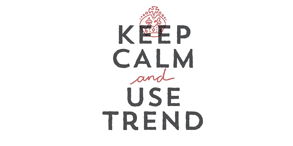 Trend Handmade Font