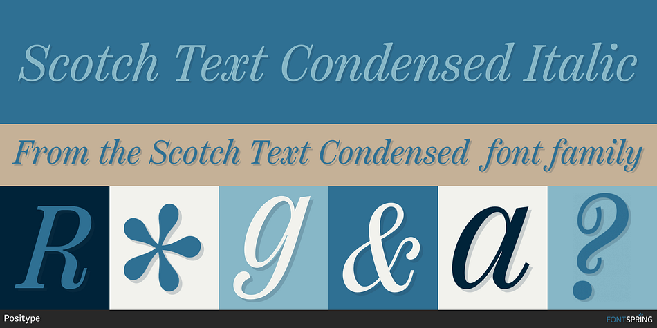 Scotch Font