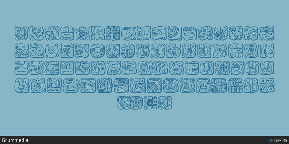 Mayan Font