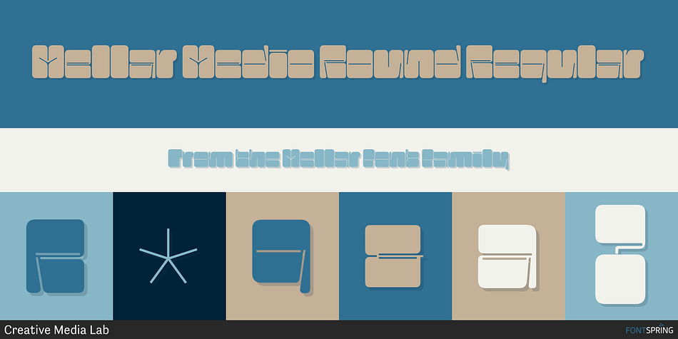Mellar Medio Round Regular Font