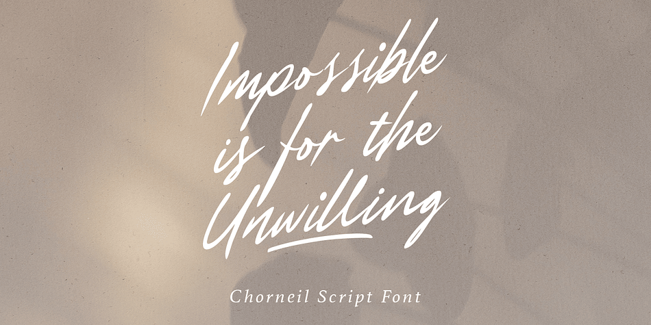 Chorneil Script Font