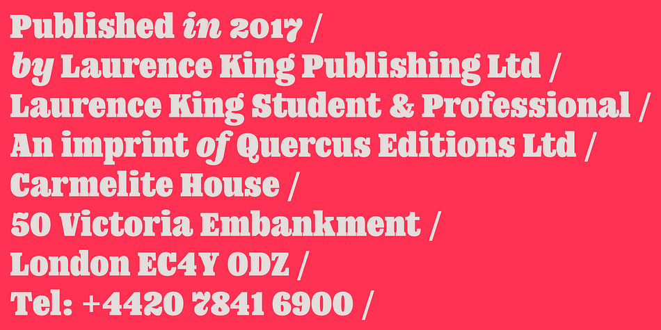 DT Augustina Slab Font