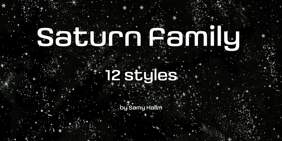 Saturn Font