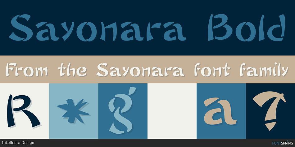 Sayonara Bold Font