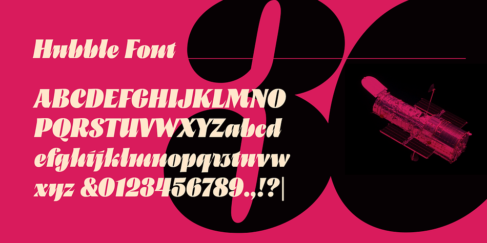 Hubble Font