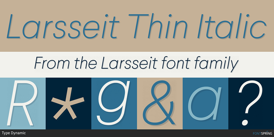 Larsseit Font