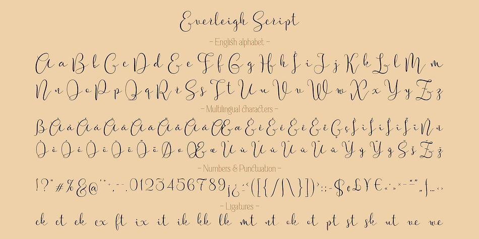 Everleigh Font