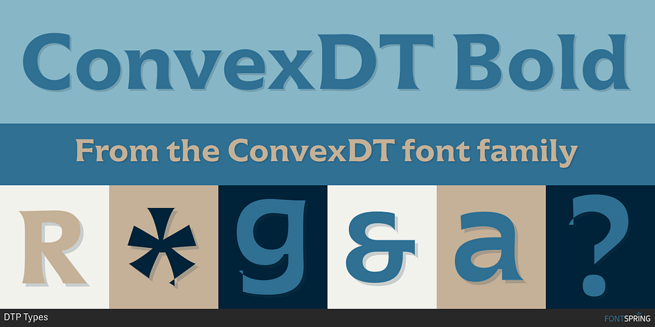 ConvexDT Bold Font