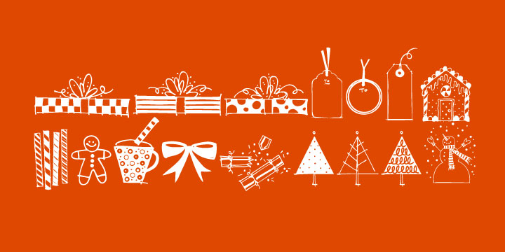 Christmas Doodles Font