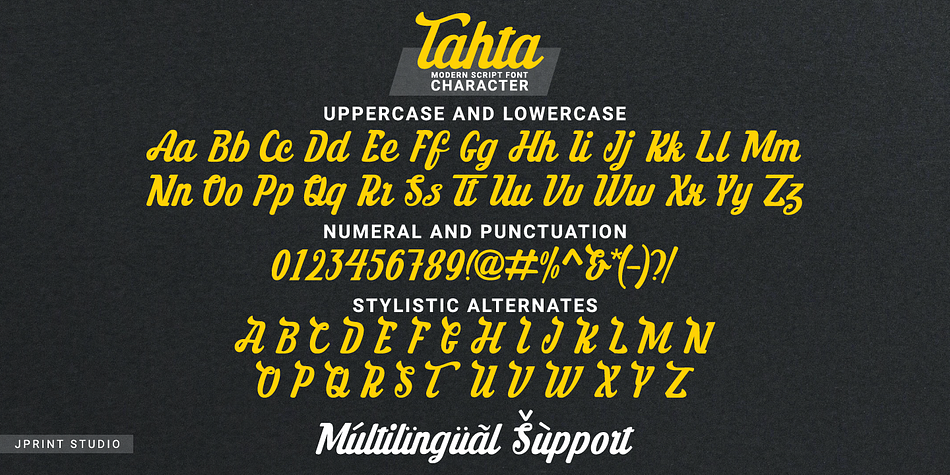 Tahta Font