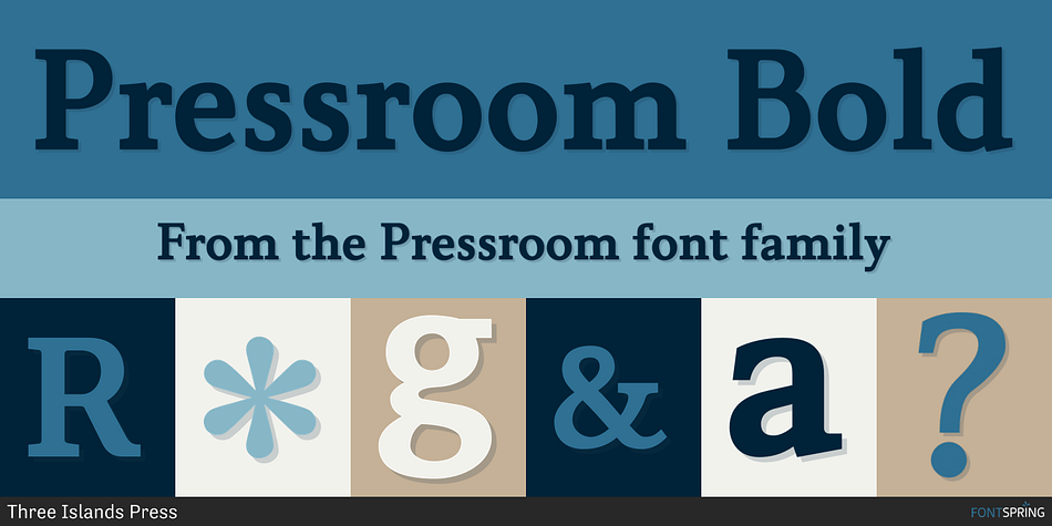Pressroom Font