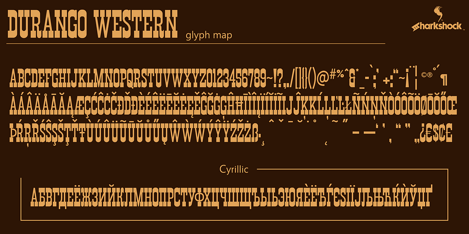 Durango Western Font