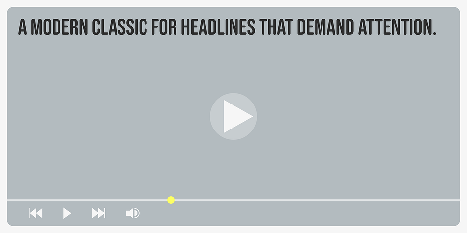 Bebas Neue Rounded Font