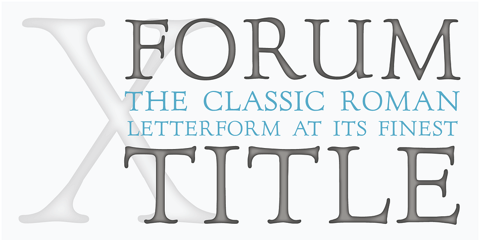 LTC Forum Titling Font