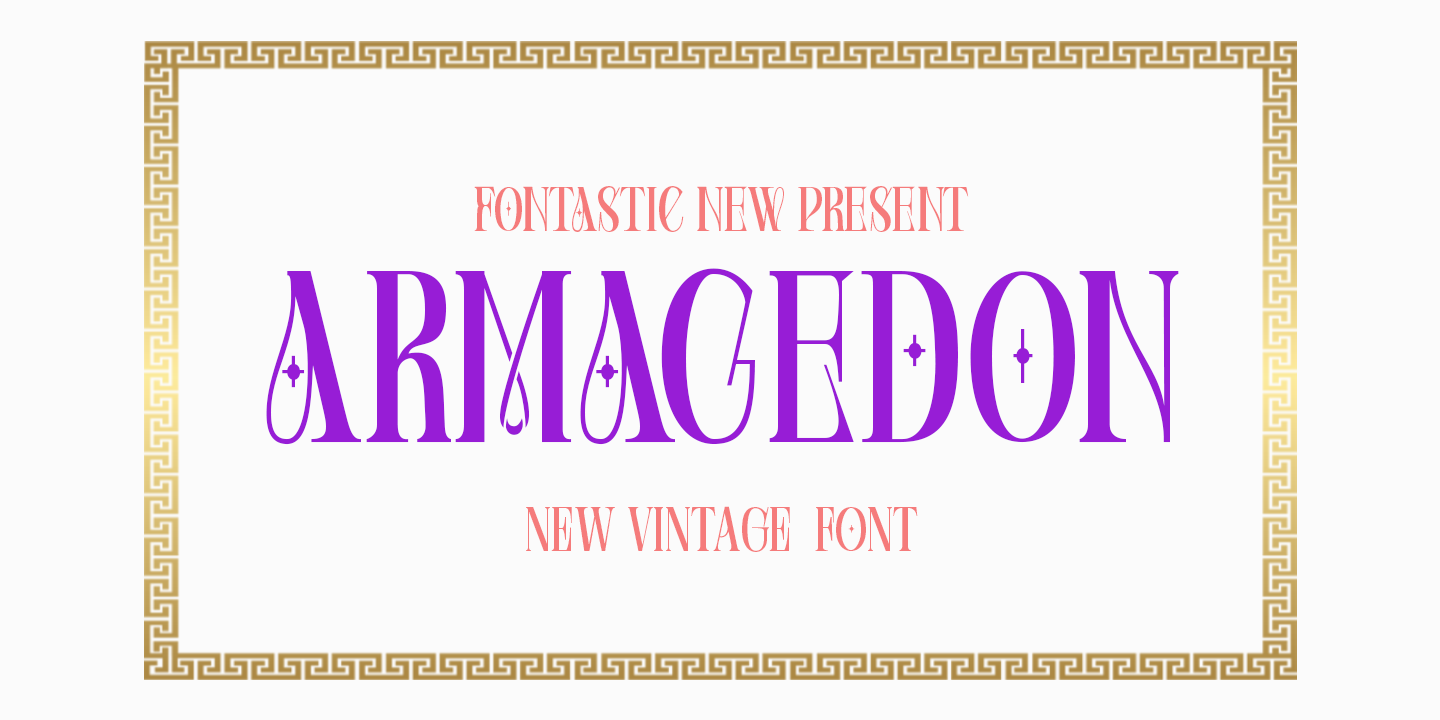 Armagedon Font