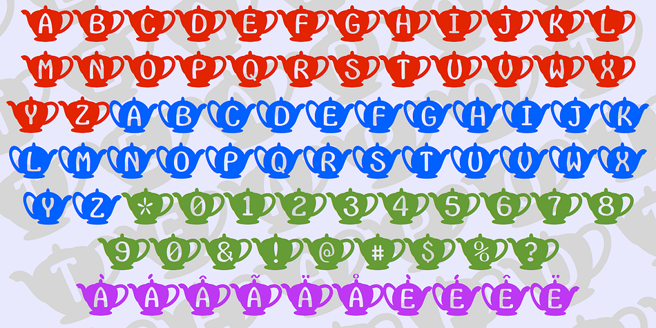Teapot Font