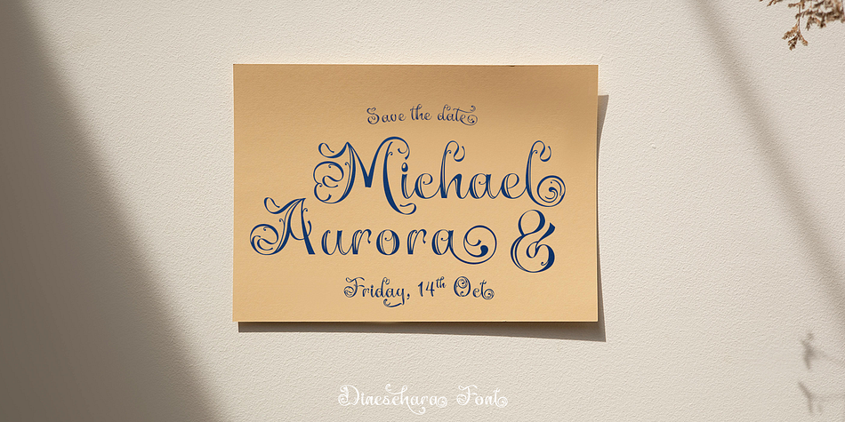 Dineschara Font