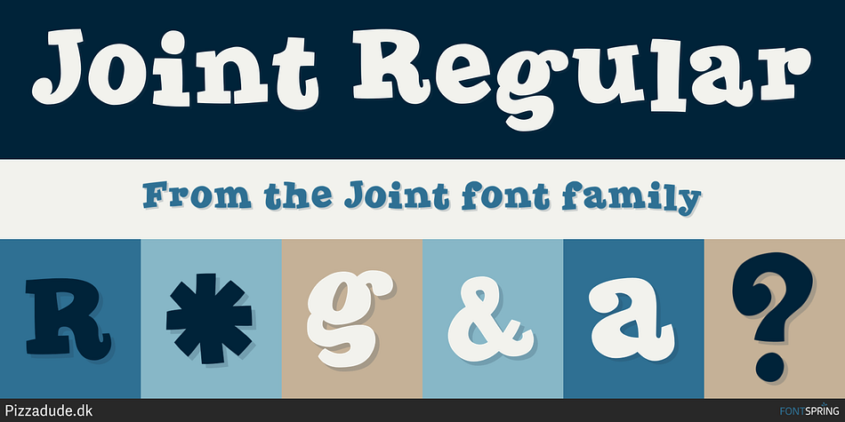 Joint Regular Font
