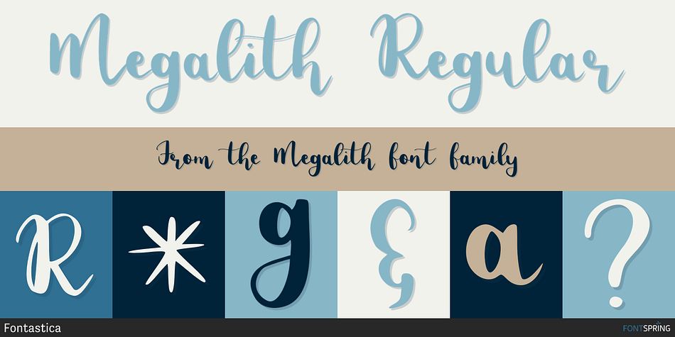 Megalith Regular Font