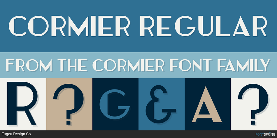 Cormier Regular Font