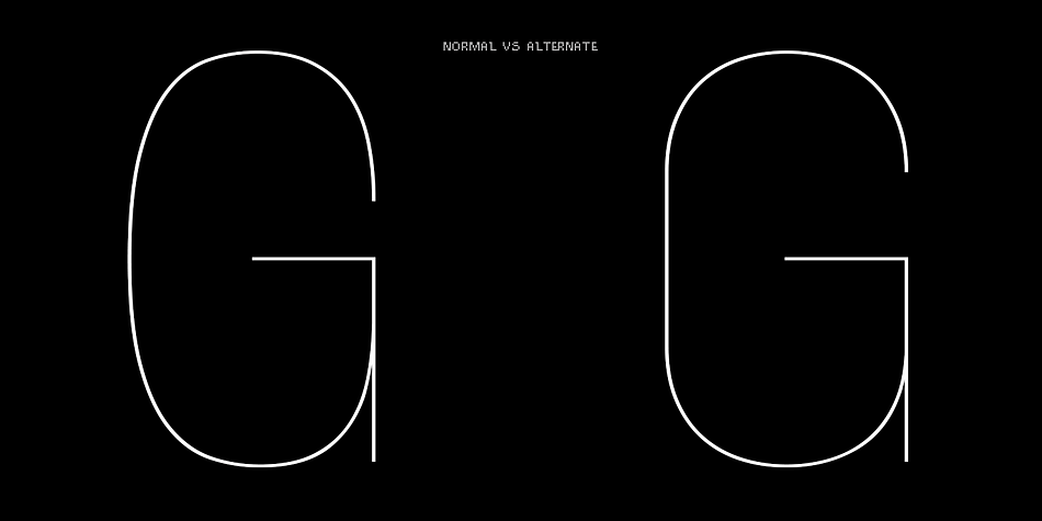 Align Vertical Mono Font