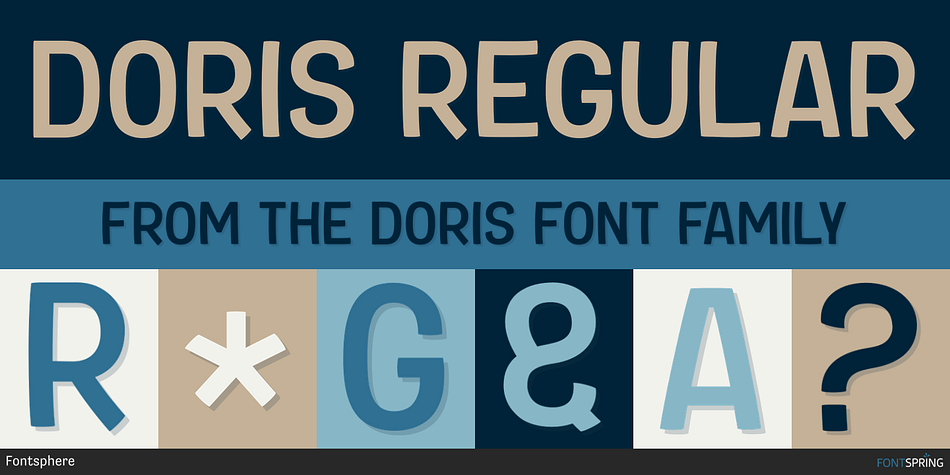 Doris Regular Font