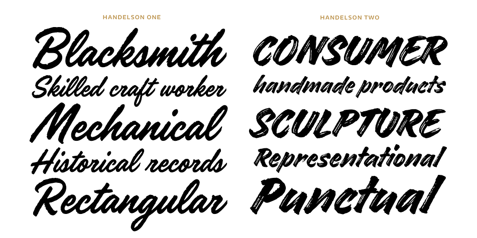 Handelson Font